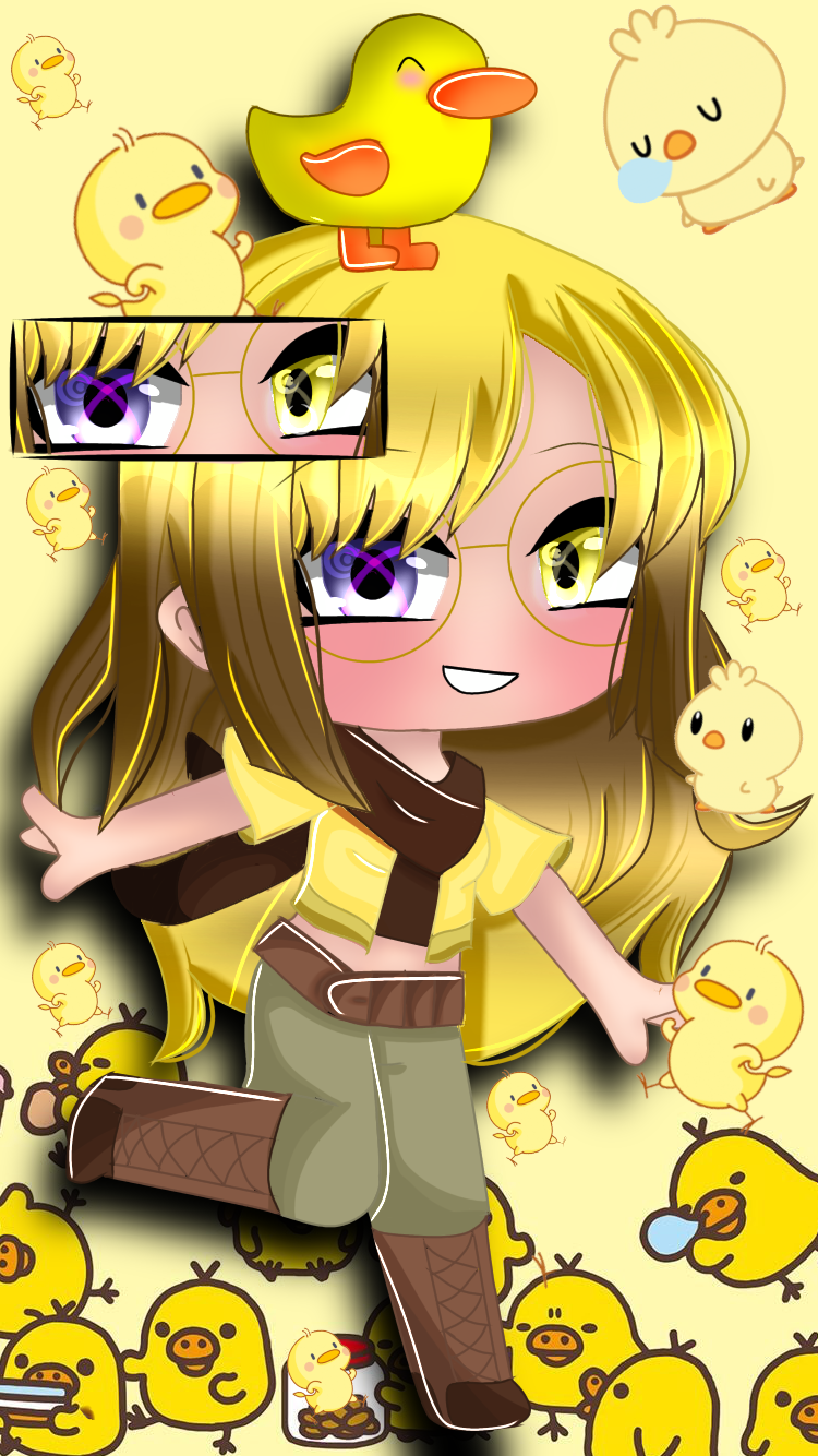 “DuCk KaRi” gift for my friend on insta - ibisPaint