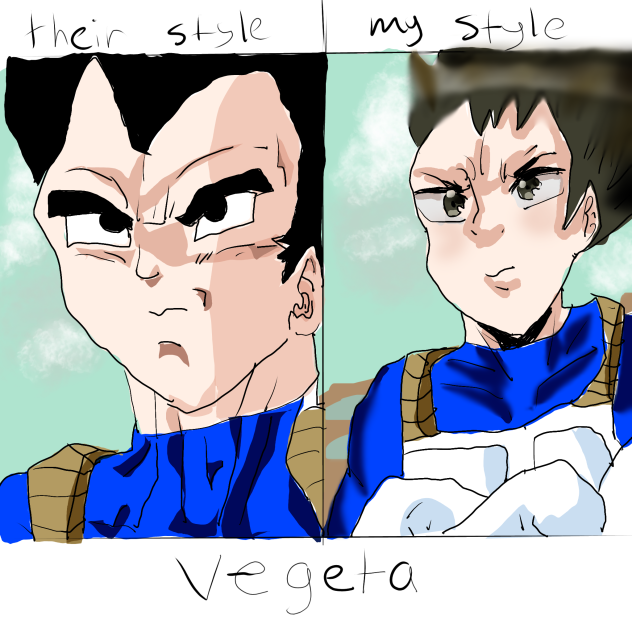 Vegeta - ibisPaint