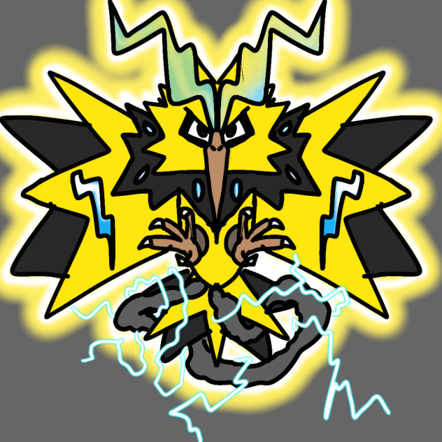 Mega-Zapdos - ibisPaint