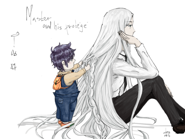 daddy and child - ibisPaint