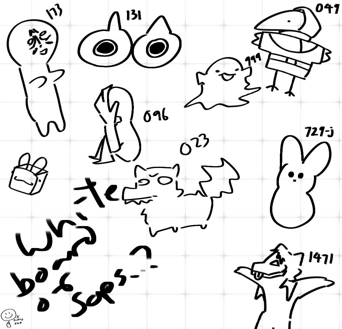 goofy scps.. - ibisPaint