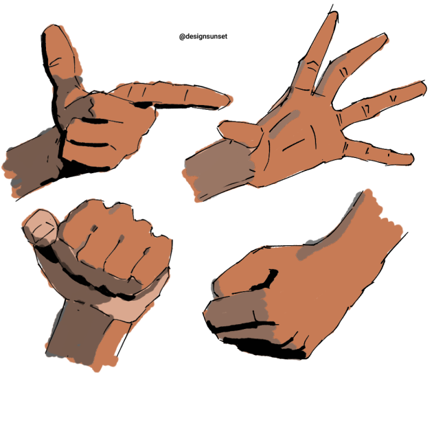 Hand studies - ibisPaint
