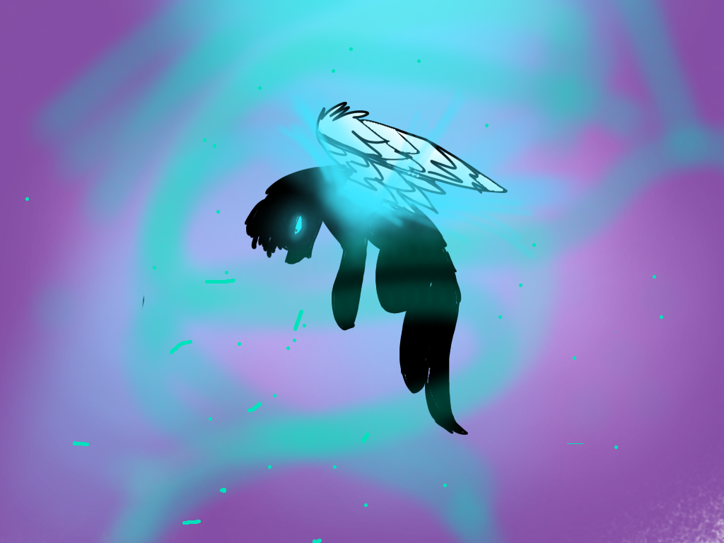 Receiving wings ( speedpaint ) - ibisPaint