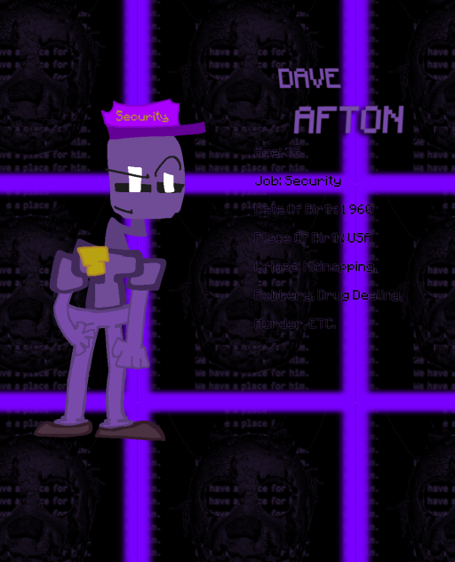 Dave Afton- Full Info - ibisPaint