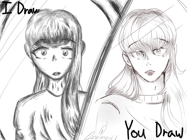 I draw, You draw Collab - ibisPaint