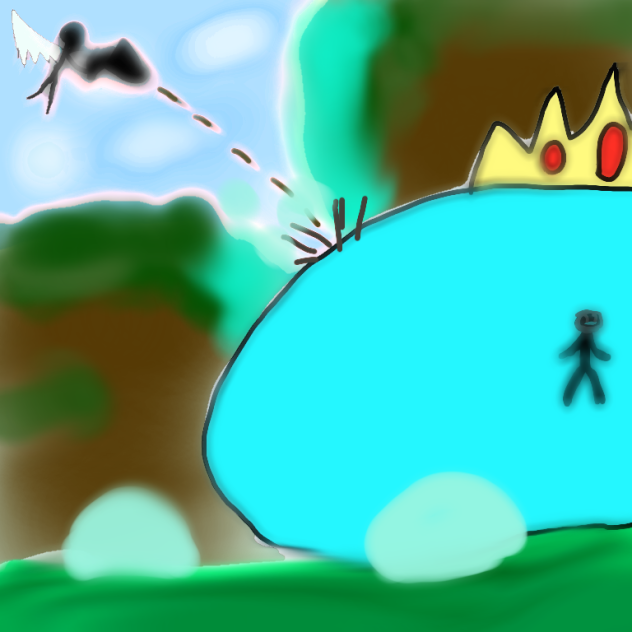 Slime de terraria - ibisPaint