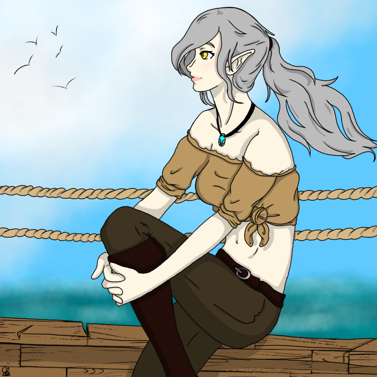 Boat Amber - ibisPaint