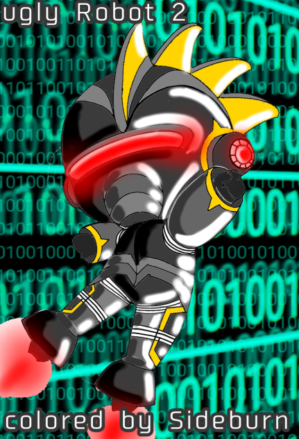 Ugly robot 2 - ibisPaint