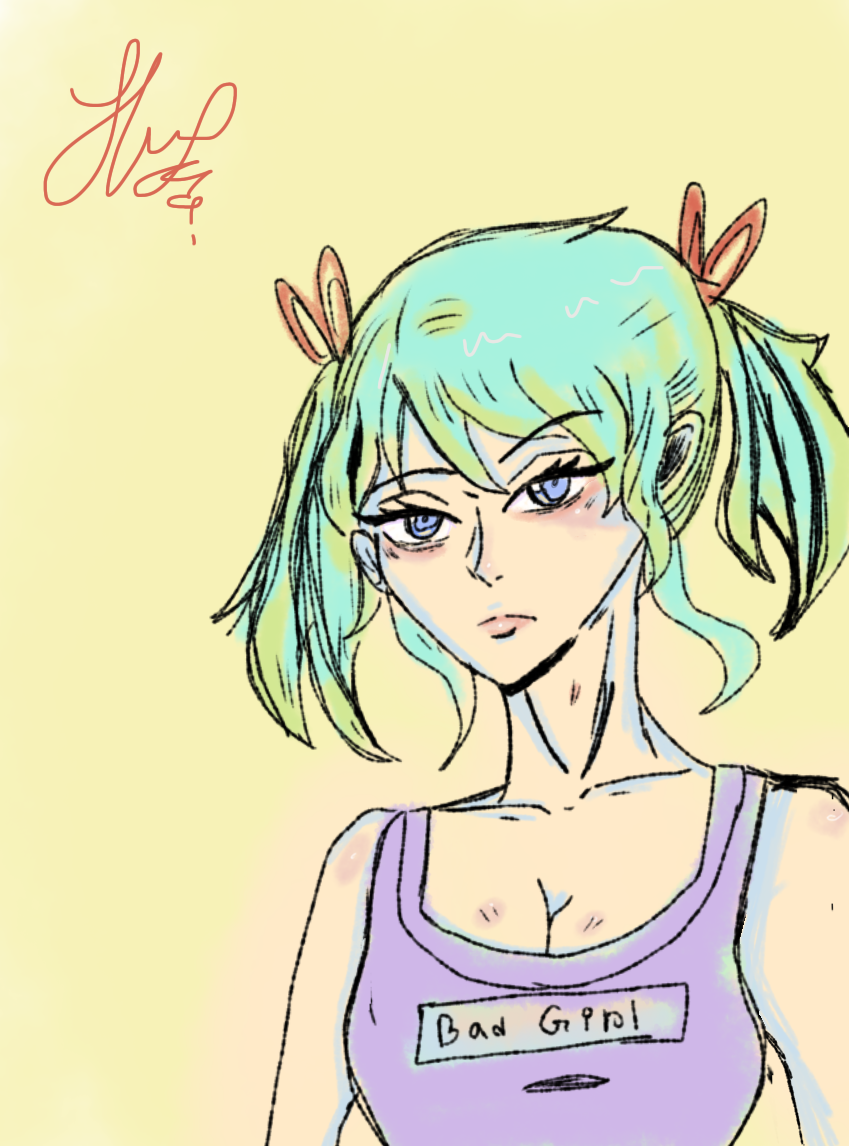 Bad gal 🌸 - ibisPaint