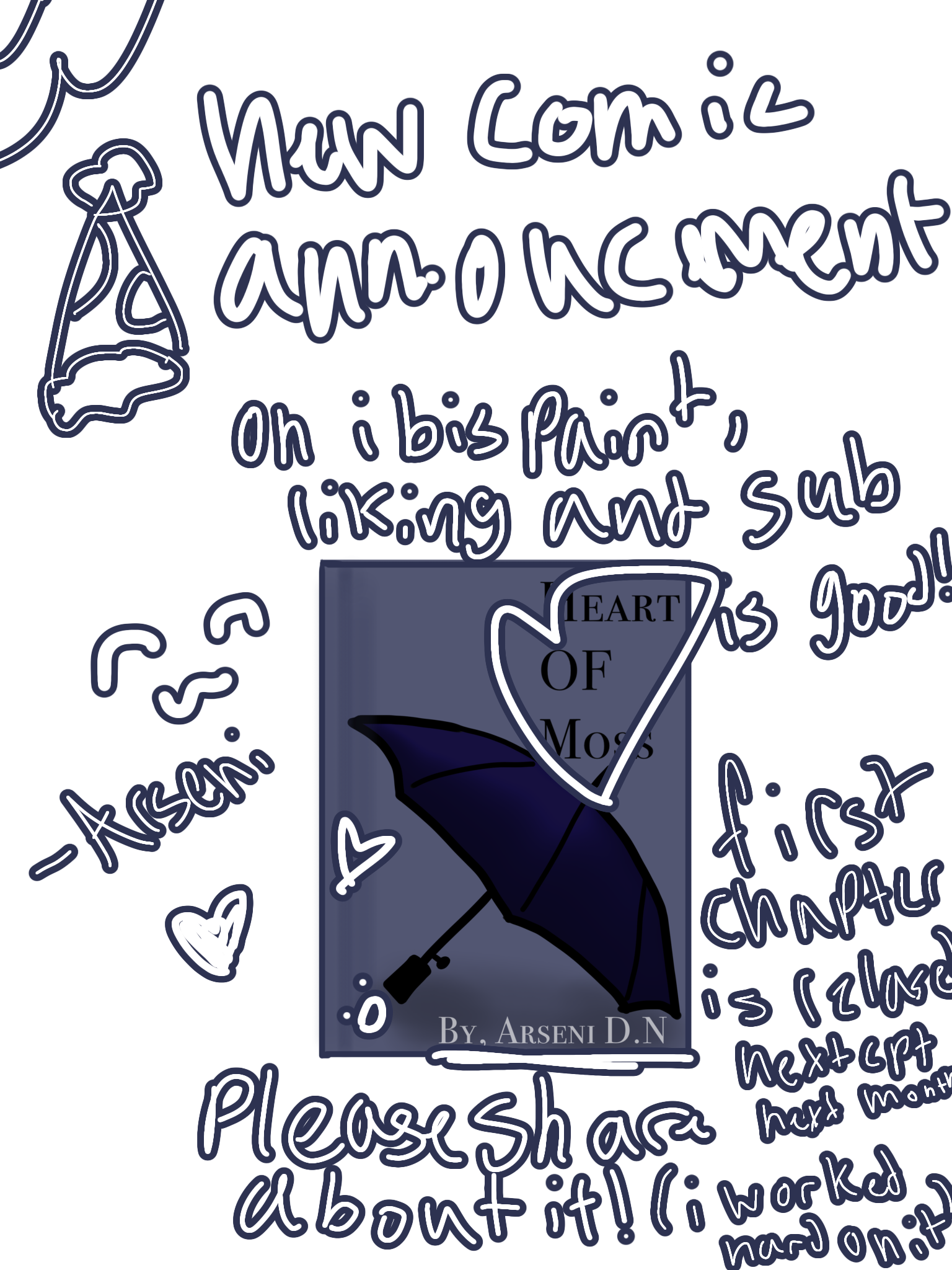 New comic announcement - ibisPaint