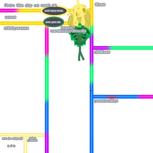 Character sheet for my comic - ibisPaint