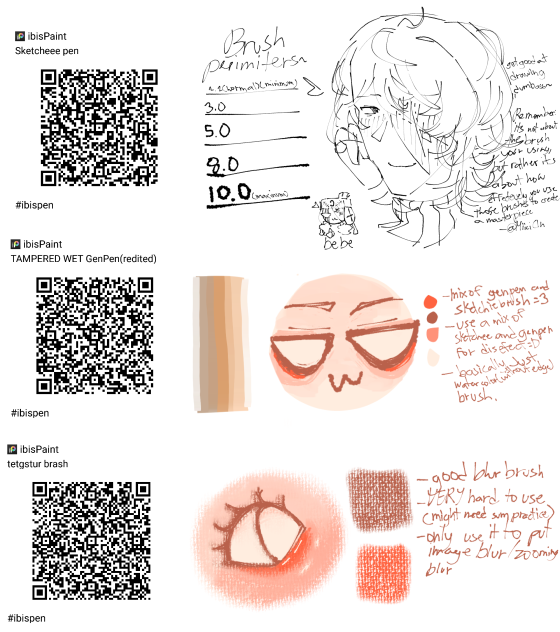 mc's brushas ( ͡° ͜ʖ ͡°) - ibisPaint