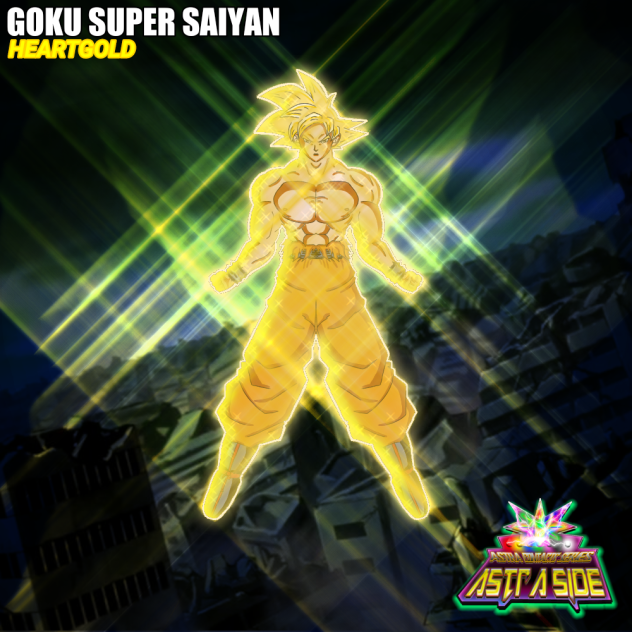 Goku Super Saiyan HeartGold - ibisPaint