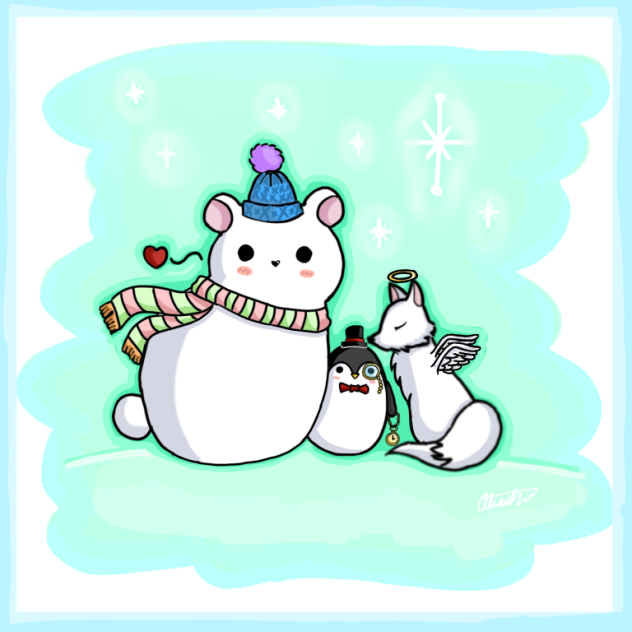 Winter Animals - ibisPaint
