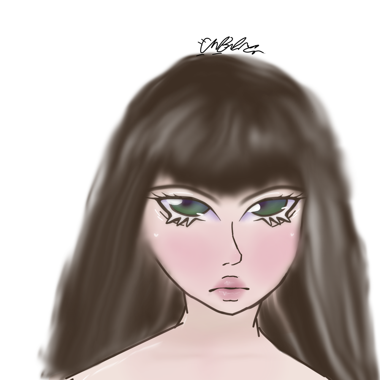 A random portrait - ibisPaint