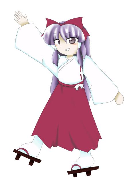 紅魔郷ZUN絵 博麗靈夢 - ibisPaint