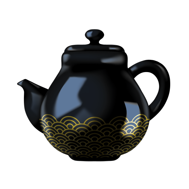 Chinese tall teapot V2 - ibisPaint