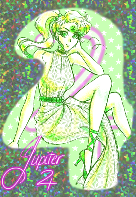 Sailor Princess - Jupiter - ibisPaint