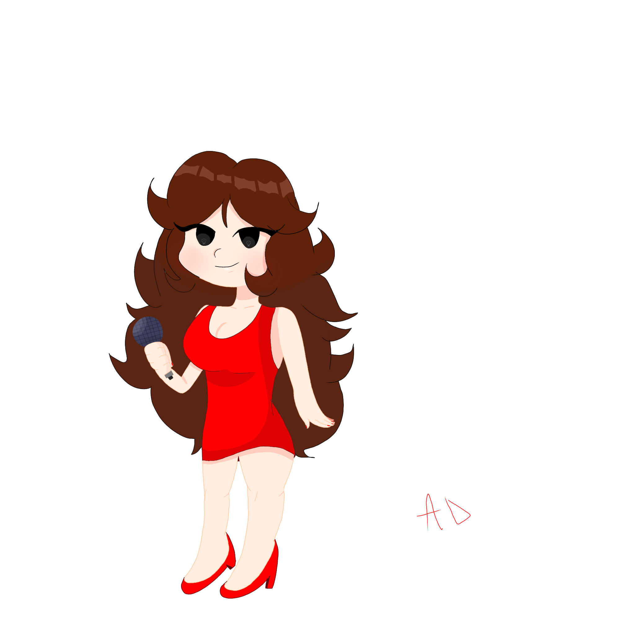 Girlfriend FNF - ibisPaint