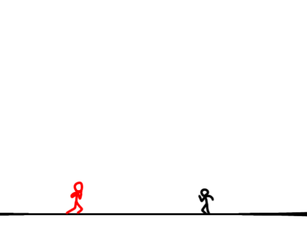 stickman fight - ibisPaint