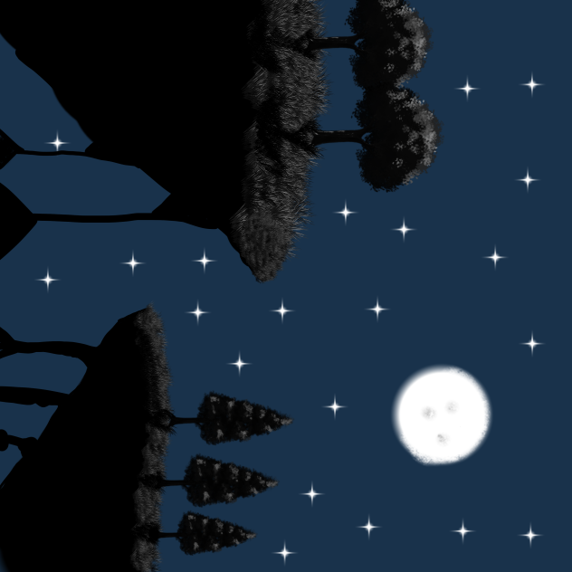 the night time - ibisPaint