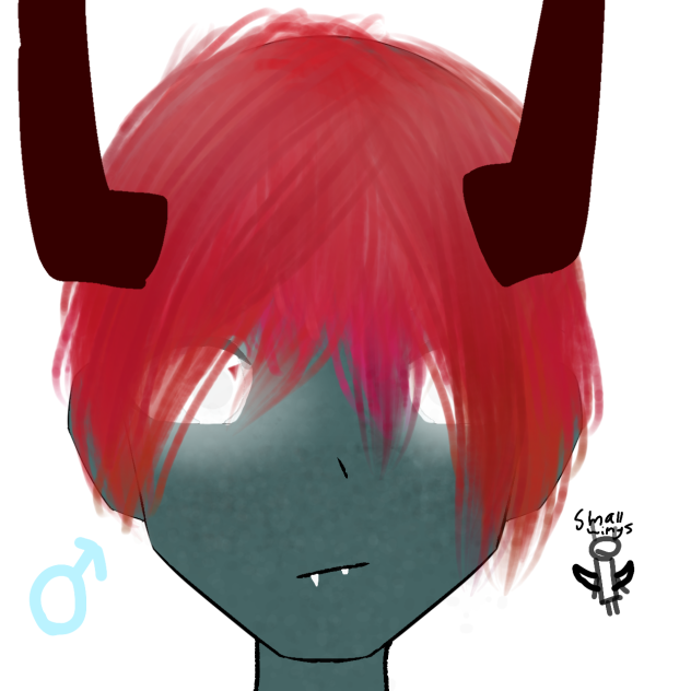 demon oc challenge - ibisPaint