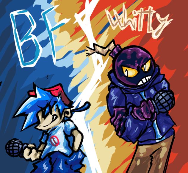 bf and whitty - ibisPaint