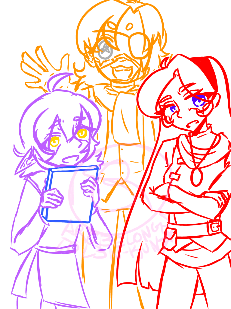 Castoff crew! - ibisPaint