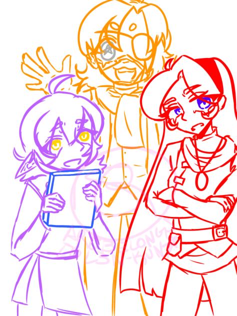 Castoff crew! - ibisPaint