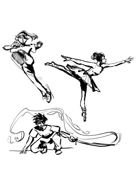 quick poses practice - ibisPaint