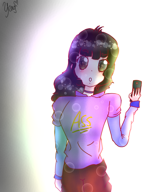 drawing myself - ibisPaint