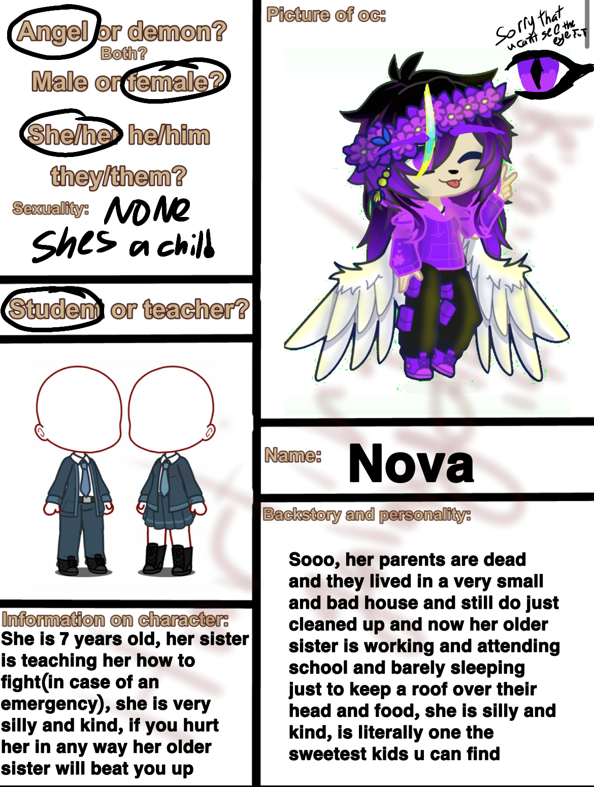 Info for a comic of nova - ibisPaint