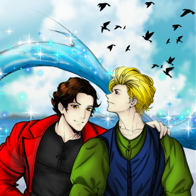 Two friends - ibisPaint