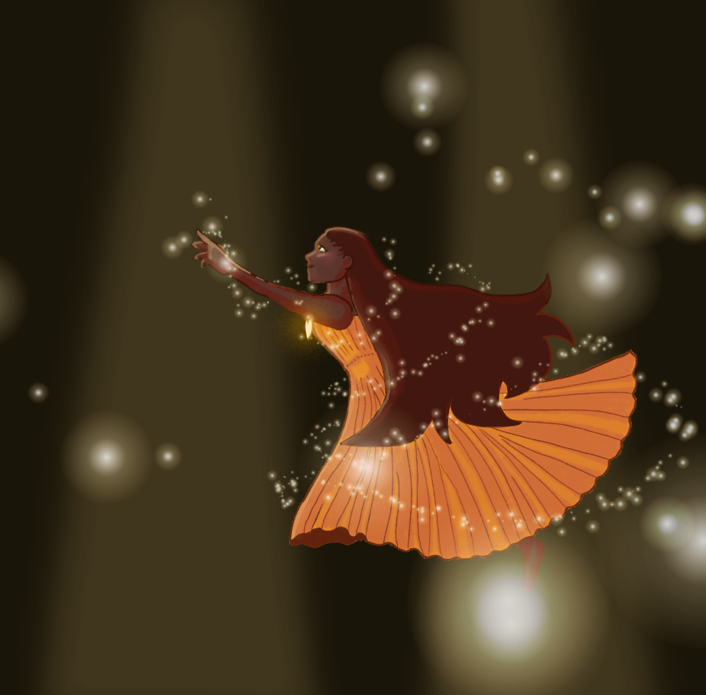 A moment in the spotlight - ibisPaint