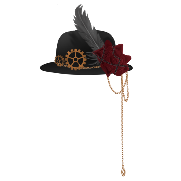 Steampunk hat - ibisPaint