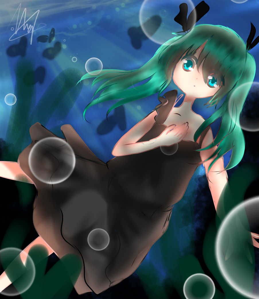Deep Sea Girl - Miku - ibisPaint