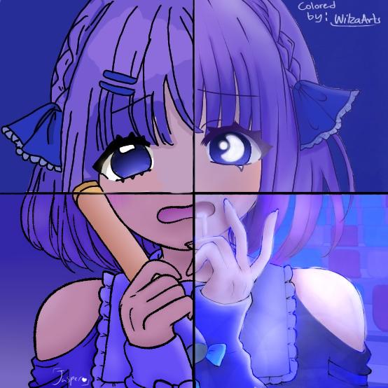 uh... purple person - ibisPaint