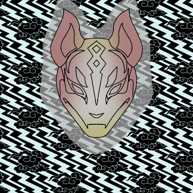 kitsunemask(ninetails) - ibisPaint