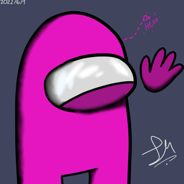 pink among us - ibisPaint