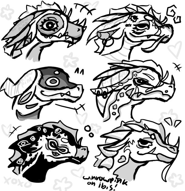 dragon designs! read dis - ibisPaint