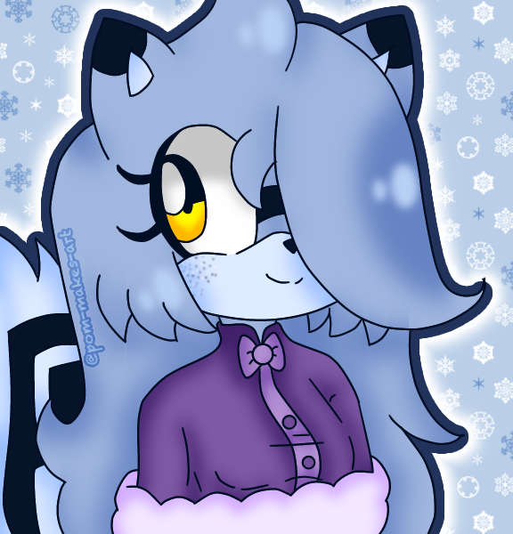 Wintermint the Snow Leopard - ibisPaint
