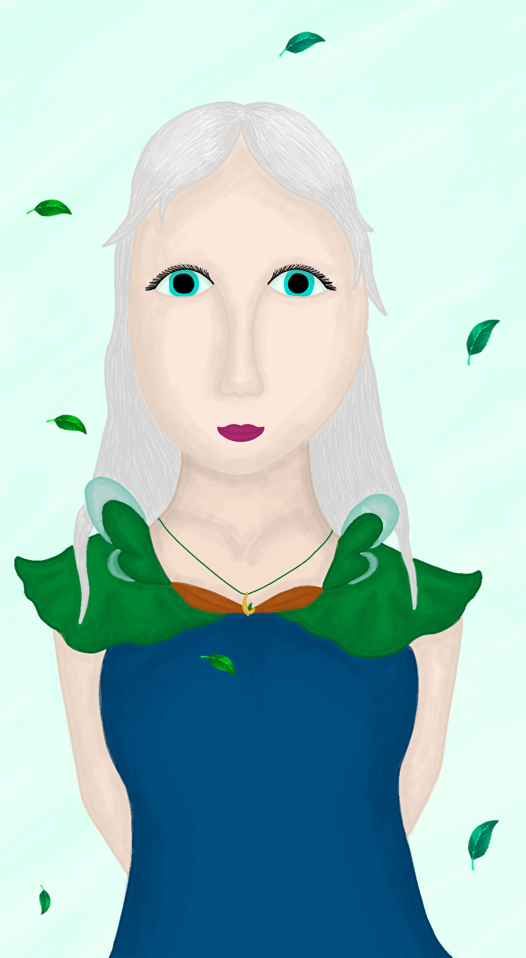 Windy, Leafy Day - ibisPaint