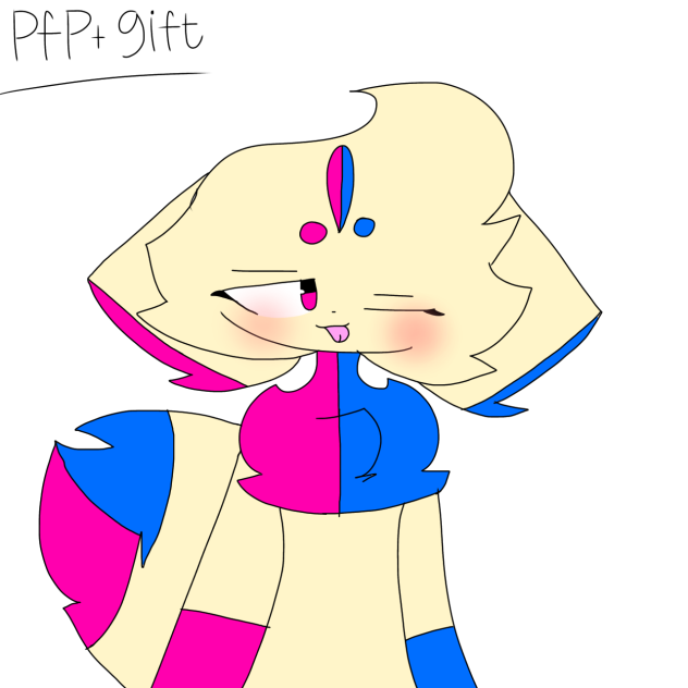 Pfp+gift - ibisPaint