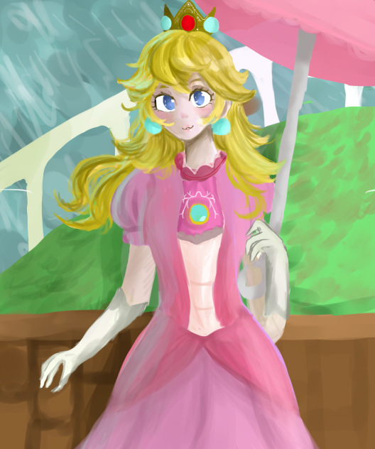 Princess peach - ibisPaint