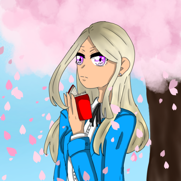Falling Sakura - ibisPaint