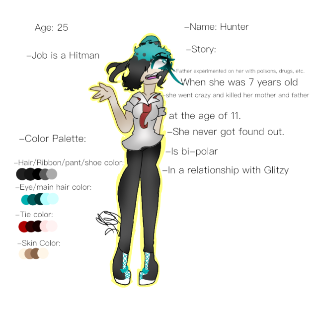 Hunter's new reference sheet - ibisPaint