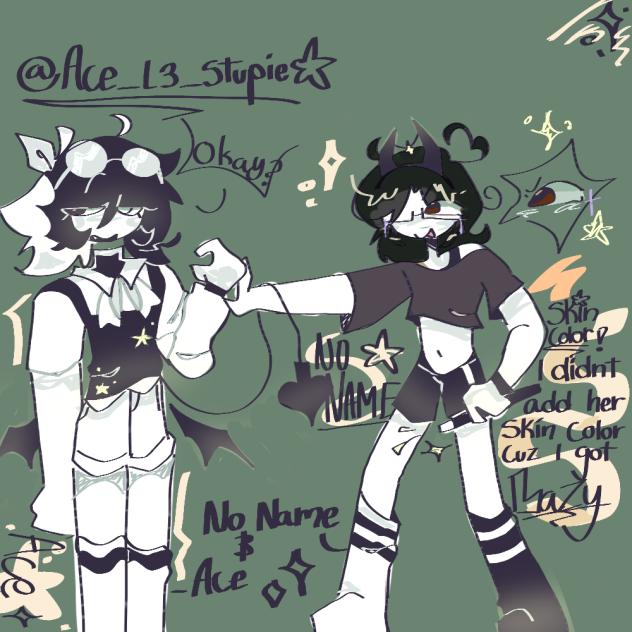 No Name and Ace♤ - ibisPaint