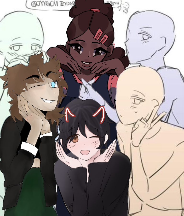 Heart collab - ibisPaint