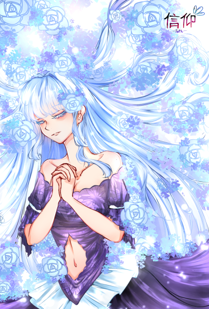 Blue Rose - ibisPaint