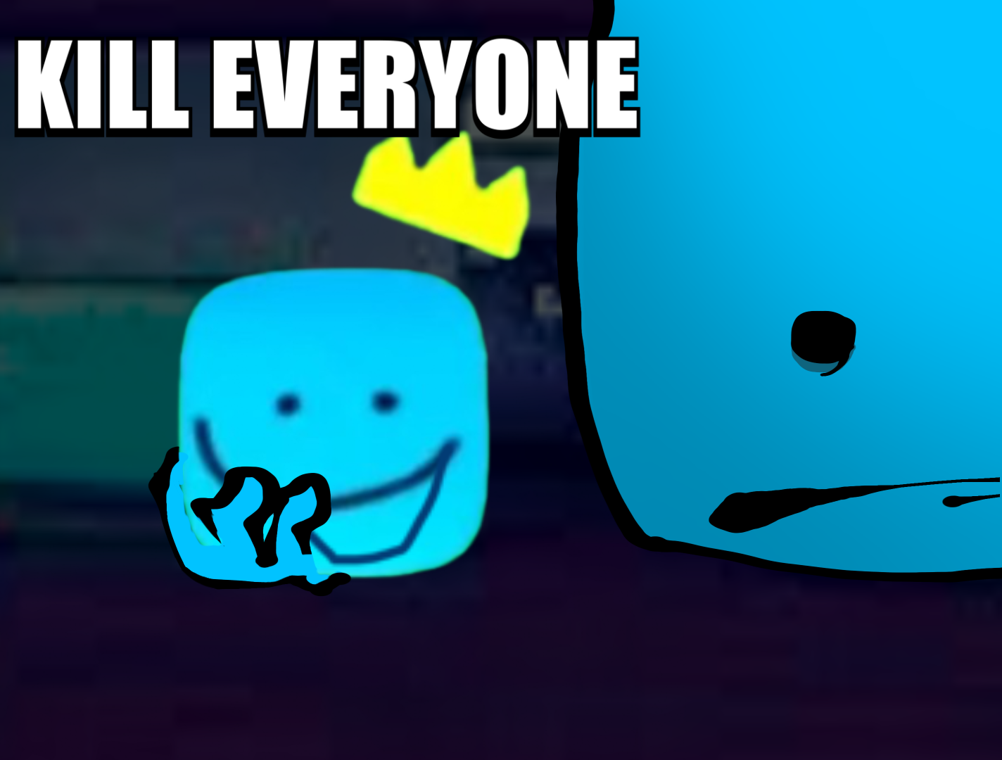 xdee1 don't listen to the voices - ibisPaint